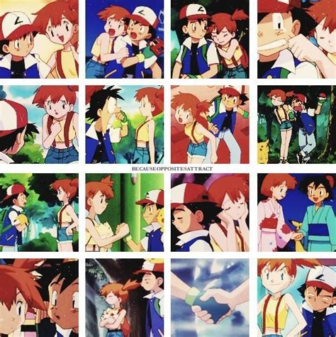 Misty And Ash Kiss Under The Mistletoe