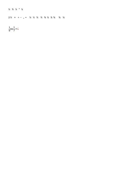 Insert Fractions Pdf