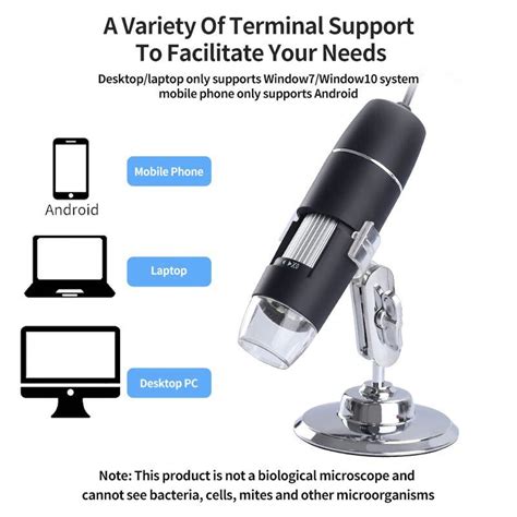 1600x Digital Microscope 3in1 Type C Usb Winnipeg Prototyping