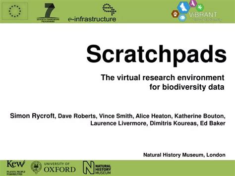 ppt scratchpads powerpoint presentation free download id 1635371