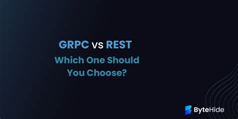 Grpc Vs Rest Which One Should You Choose Dev Community