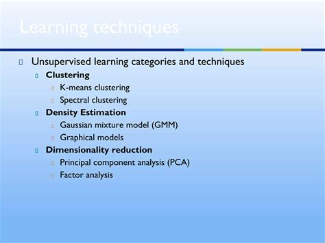 overview of machine learning ppt