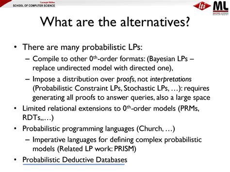 Scalable Statistical Relational Learning For Nlp Ppt Download