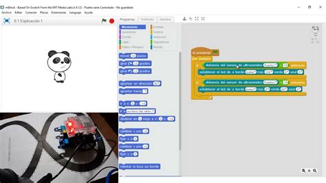 Robot Mbot Programación Robot Evita Obstáculos YouTube