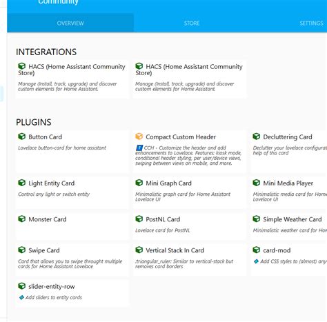 two hacs in user interface configuration home assistant community