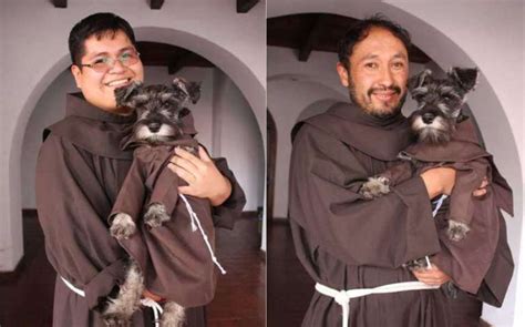 Fray Bigotón El Perro Monje Que Pone Cara Al Proyecto Franciskanitos