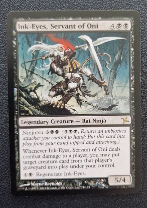 Ink Eyes Servant Of Oni Magic The Gathering Kaufen Auf Ricardo