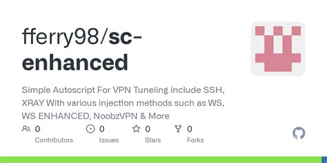 Github Fferry98sc Enhanced Simple Autoscript For Vpn Tuneling