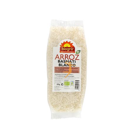 Arroz Basmati Blanco BIOGRA Herbolario Rosana