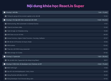 Khóa Học ReactJS Super Dự án Shopee Clone Typescript