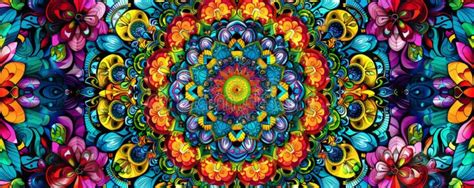 A Mandala Design Based On The Fibonacci Sequence With Intricate Details And Vibrant Colors A Mandala Design Based On The Fibonacci Sequence With Intricate Details And Vibrant Colors