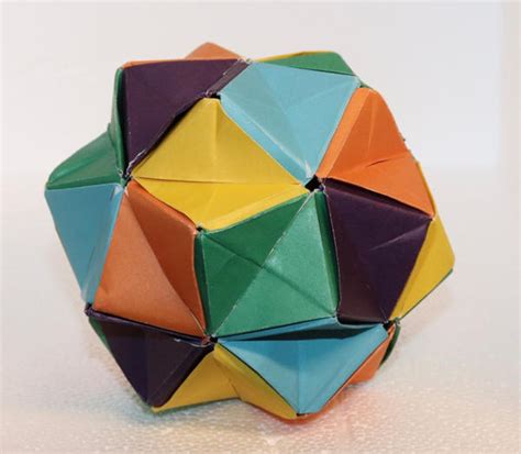 Sonobe Unit Icosahedron By Nestofferrets On Deviantart