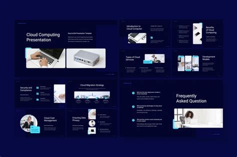 Cloud Computing Powerpoint Incl Technology And Network Envato