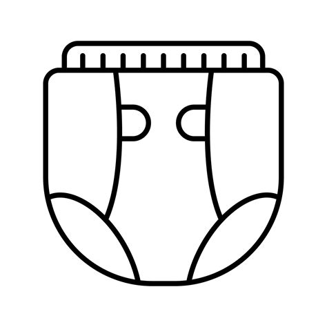 Windel Vektor Symbol Vektor Kunst Bei Vecteezy
