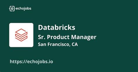 Databricks Is Hiring Sr Product Manager Ml Production Usd 115k 204k