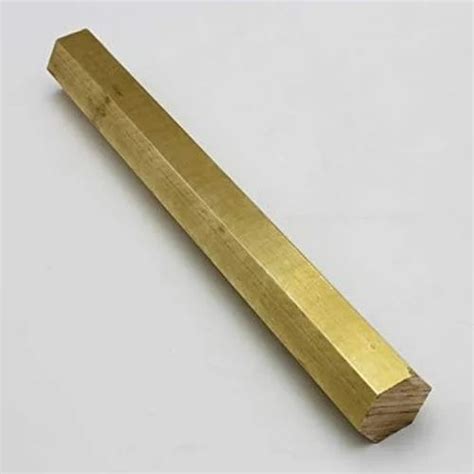 Hexagonal Brass Hex Rod 075 Inches At Rs 450kg In Ahmedabad Id