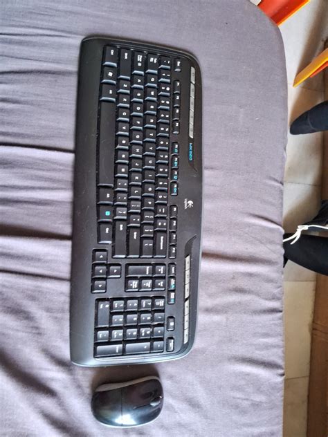 Logitec Keyboard Mouse Computers And Tech Parts And Accessories Computer Keyboard On Carousell