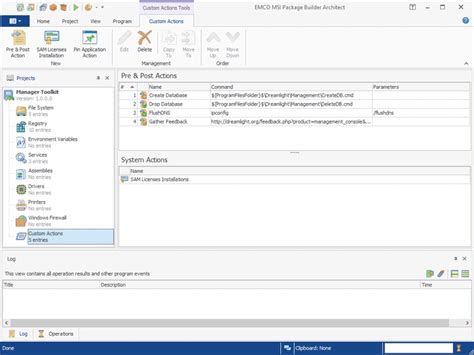 Screenshots Msi Package Builder
