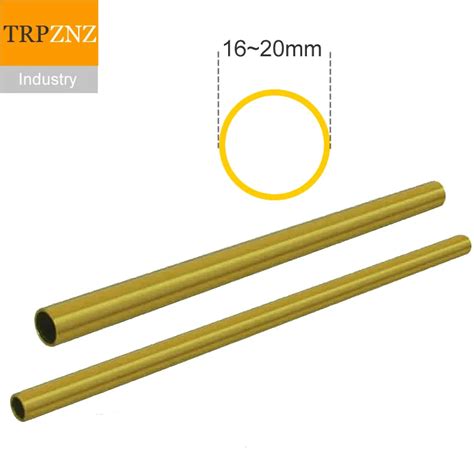 동파이프 구리 경질 황동 튜브 벽 직선 파이프 고압 저항 Od16 20mm H62 05mm 3mm 얇은 티몬
