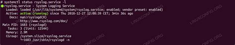 Cómo instalar Syslog en Rhel 8 Centos 8 Ilinuxgeek