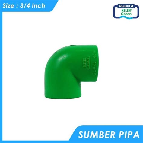 Promo Knee Knie Keni Ppr 1 1 Inch 32mm 32 Mm Elbow Rucika Green Tigris