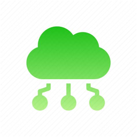 Server Load Balancer Database Cloud Sharing Icon Download On