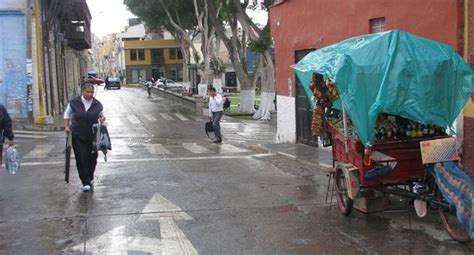 Senamhi Pronostica Lluvias Aisladas Desde Mañana Peru Correo