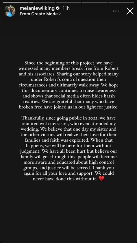 Melanie Wilking Gives Followers An Update About Her Relationship With Sister Miranda Derrick