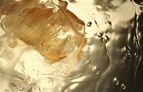 Cold Water Under Ice Background Bubble Ice Ice Water Background