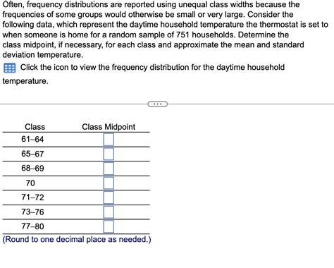 Solved Frequency Distributionoften Frequency Distributions