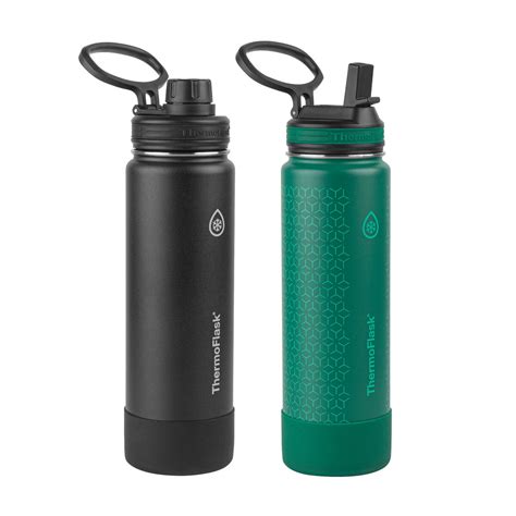 Thermoflask Stainless Steel Water Bottle 710ml 2 Pack