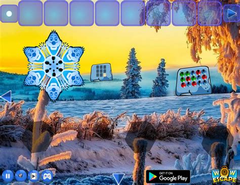 Snowflake Escape Play Online On Flash Museum 🕹️