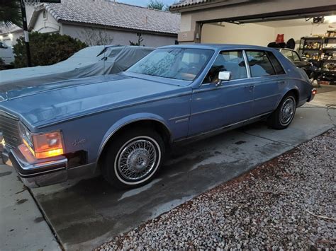 1983 Cadillac Seville Sedan Blue FWD Automatic Classic Cadillac