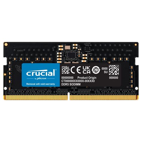 แรมโน๊ตบุ๊ค Crucial Ram Notebook Ddr5 8gb5600mhzcl46 8gbx1