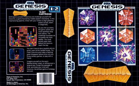 Columns Sega Genesis Videogamex