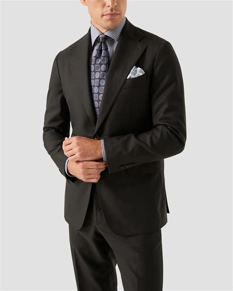 Houndstooth Signature Twill Shirt Eton