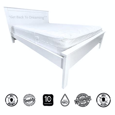Waterproof Dust Mite Mattress Protector I Encasement I 18 24 Cm Depth