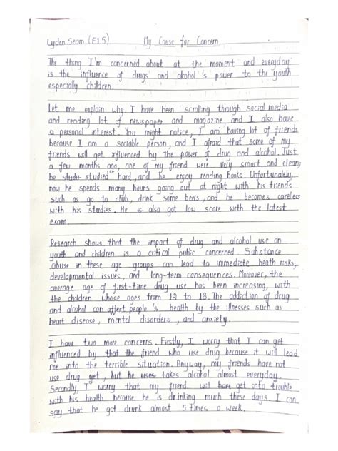 Cause For Concern Pdf