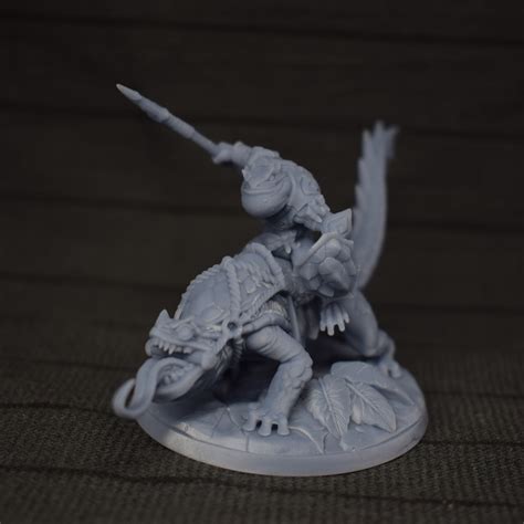 3d Printable Salamander Riders Swamp Gurunda By Artisan Guild