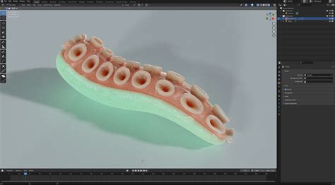 Made This By Following A Tutorial Using Geometry Nodes And Bezier