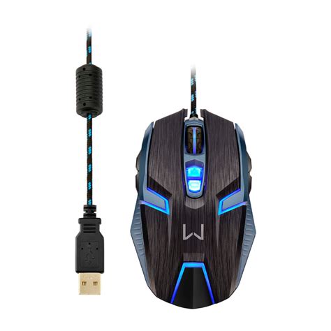 Mouse Com Fio Usb Gamer 6 Botões Led 2400dpi Mo250 Multilaser