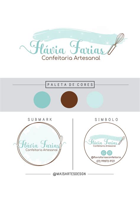 Logotipo Logomarca Identidade Visual Submarca Etiqueta Paleta De Cores