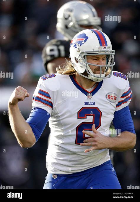 Buffalo Bills Kicker Dan Carpenter 2 Celebrates After Making A 54