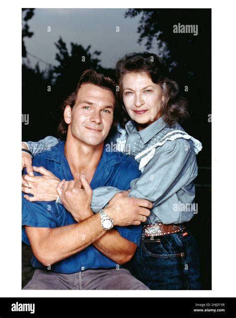 Patrick Swayze And His Mother Patsy Photographed Circa 1986 At Home Credit Ron Wolfson Rock