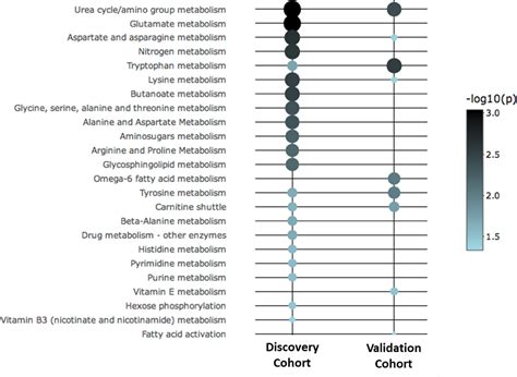 Figure 2 From Untargeted High Resolution Plasma Metabolomic Profiling