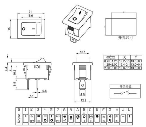 China Customized SPST ON OFF Rocker Switch Suppliers Manufacturers Factory Direct Wholesale