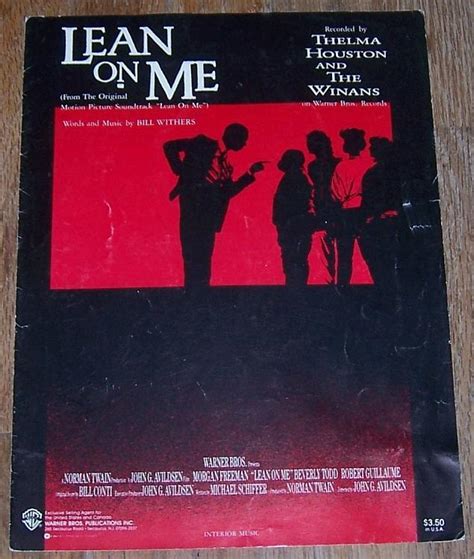 Lean On Me Movie Poster