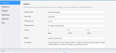 How To Add Icon To Your Cordova App With Visual Studio Tools For Apache