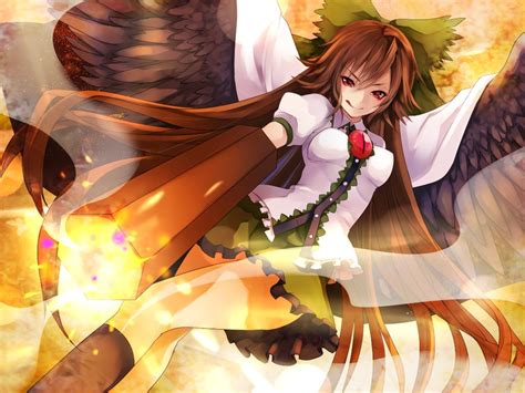 Reiuji Utsuho Touhou Drawn By Settyaro Danbooru