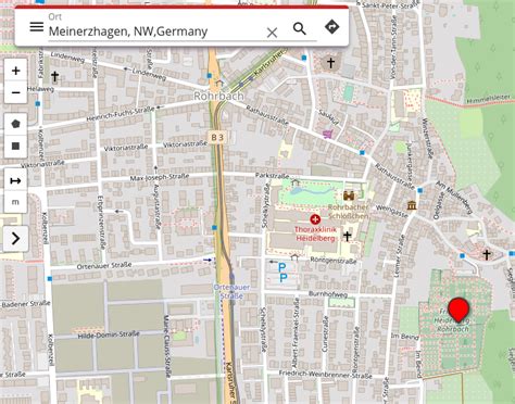 your location in search sets point but shows wrong name due to